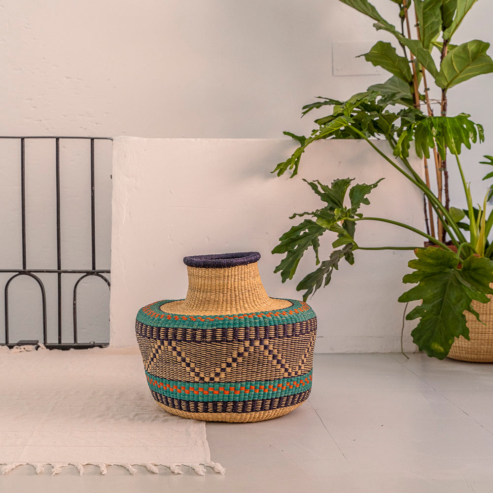 NIFA: Long-neck Pot Basket – Akan Republic
